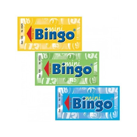 500 tickets Mini-Bingo pour votre loto au Palais du Loto.