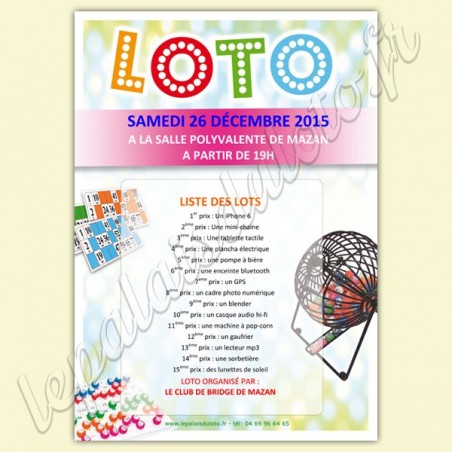 10 affiches pour votre loto